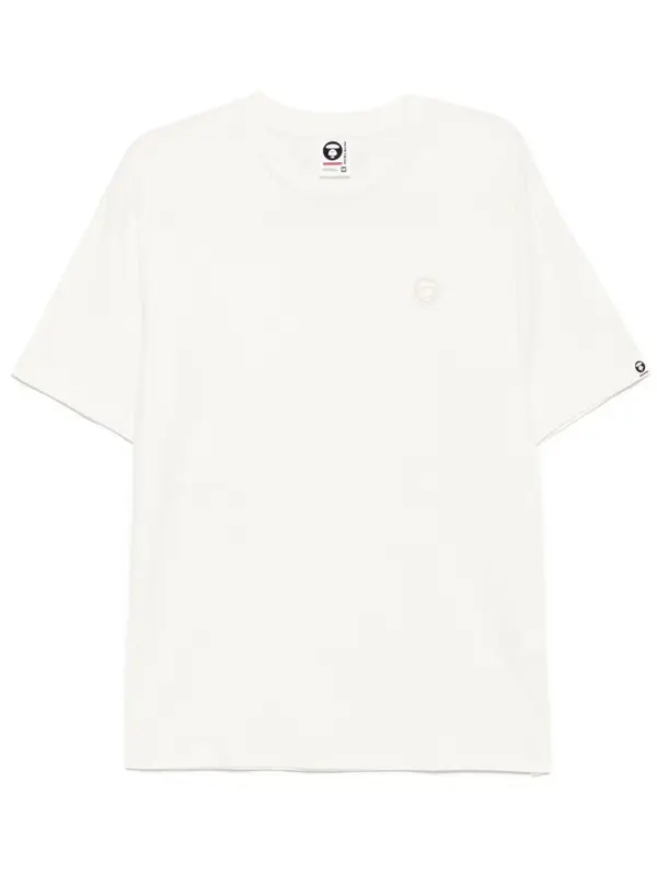 AAPE BY *A BATHING APE® Logo-patch T-shirt