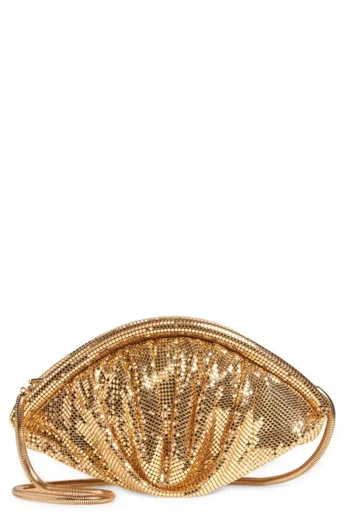 Rabanne Chain Mail Clutch - Gold