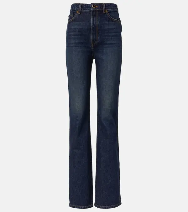 Khaite Danielle High-rise Straight Jeans
