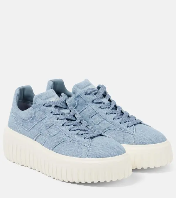 Hogan H-stripes Platform Sneakers