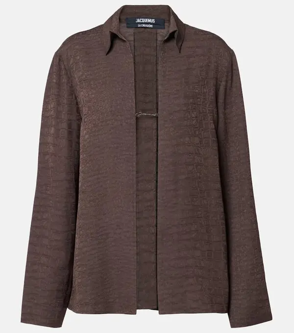 Jacquemus Notte Top - Brown