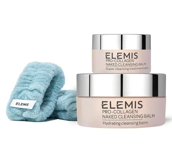 Elemis Pro-collagen Cleansing Balm Home & Away Set
