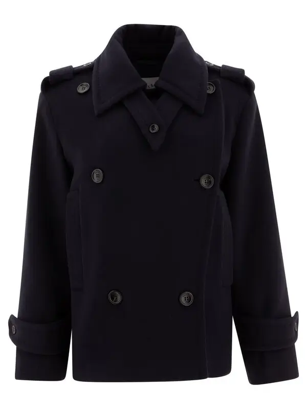 Max Mara Wool And Cashmere Double-breasted Coat