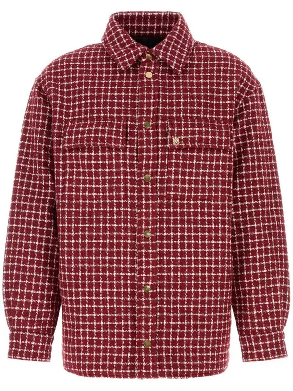 Amiri Bouclé Shirt Jacket