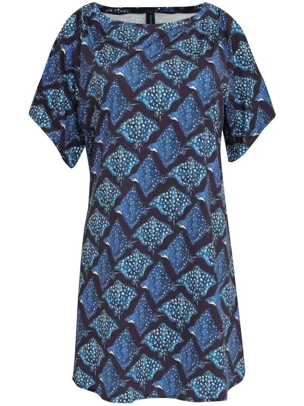 LYGIA & NANNY Allat Mini Dress - Blue