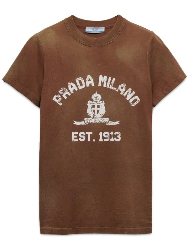 Prada Logo-print T-shirt