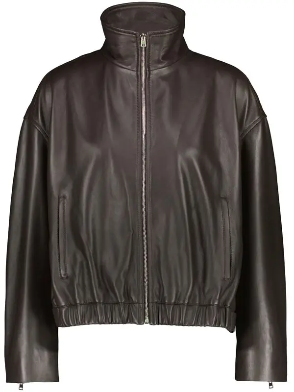 YVES SALOMON Leather Jacket