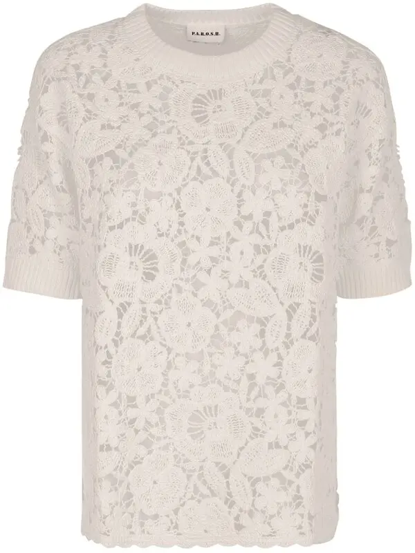 P.a.r.o.s.h Floral-motif T-shirt