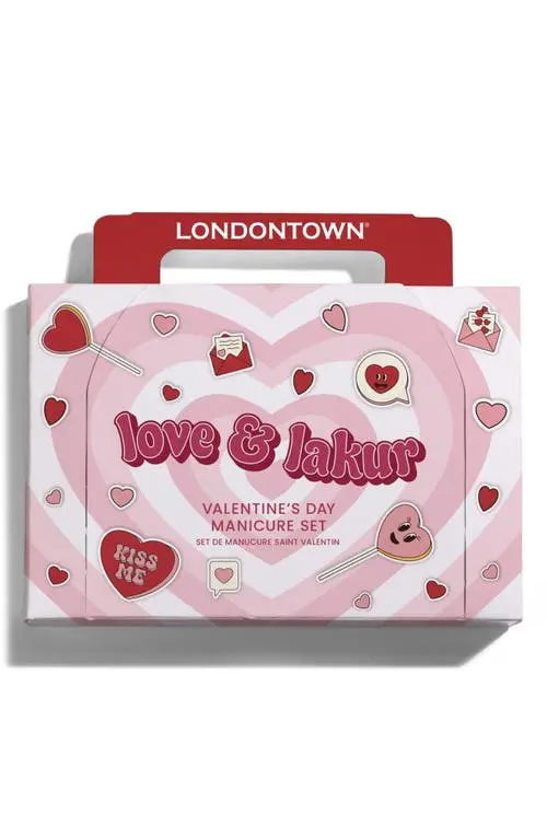 LONDONTOWN Love & Lakur Valentine's Day Manicure Set