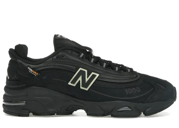 NEW BALANCE 1000 Cordurain Sneakers - Black/neon