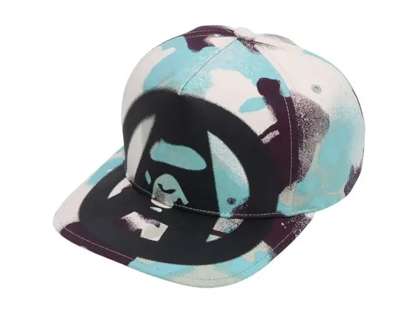 BAPE Map Camo Cap - Multicolor