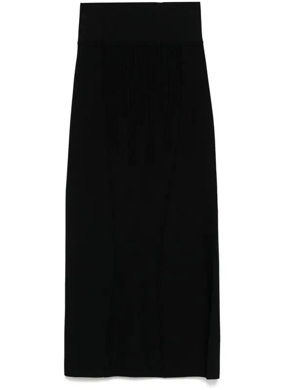 MUGLER High-waisted Midi Skirt