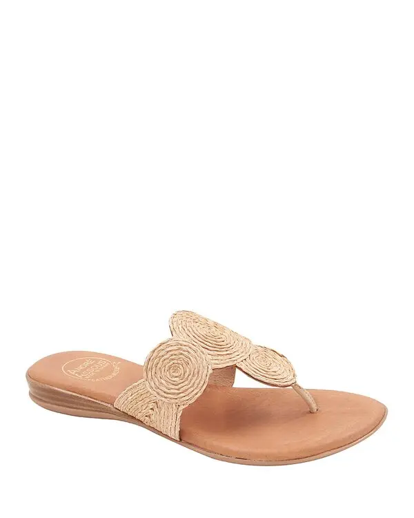 Andre Assous Featherweight Sandals - Natural