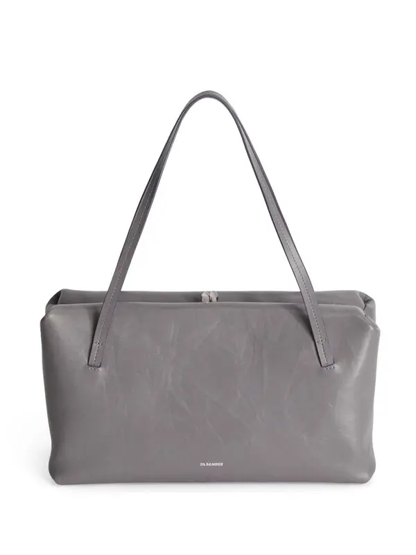 JIL SANDER Medium Goji Pillow Tote Bag - Grey