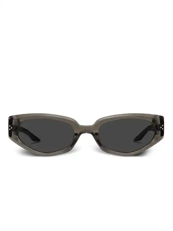 Gentle Monster Devon Cat-Eye Sunglasses Brown Editorialist