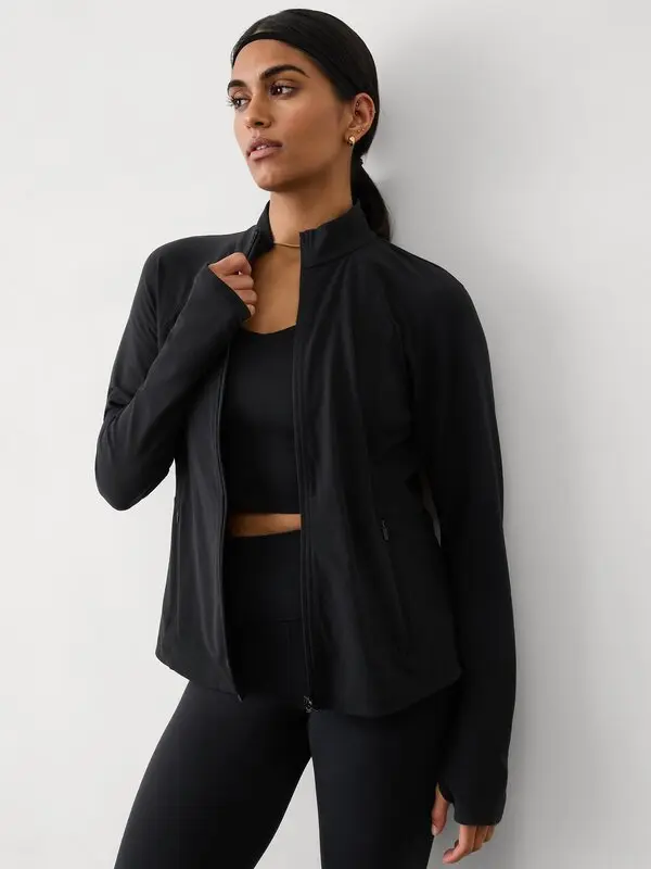 Athleta Salutation Jacket 2.0 - Black
