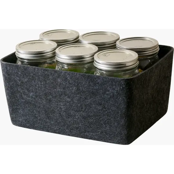 SORTJOY The Sculpted Binwide - Carbon - Set Of 3