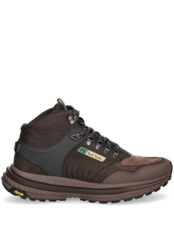 Paul Smith Lace-up Ankle Boots - Brown
