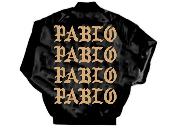 Kanye West Pablo Pop-Up Bomber Jacket Black Editorialist
