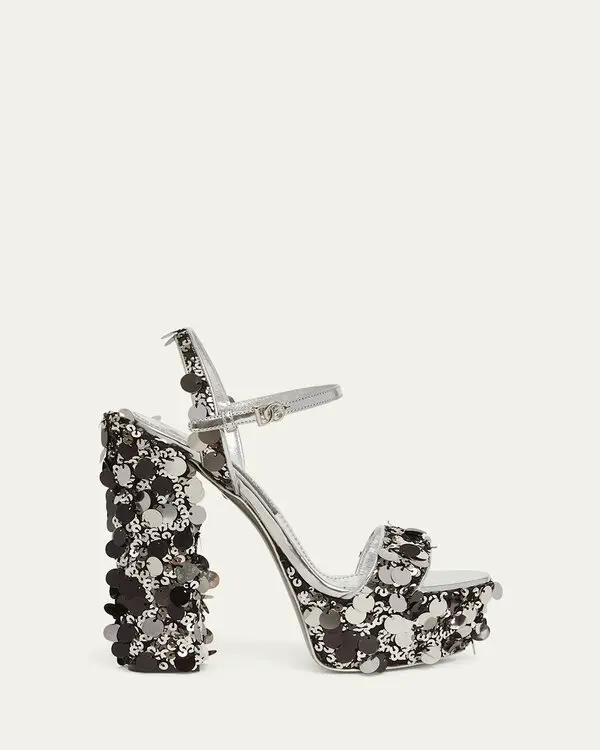Dolce & Gabbana Keira Platform Sandals
