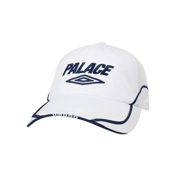 PALACE X Umbro 6-panel Cap - White