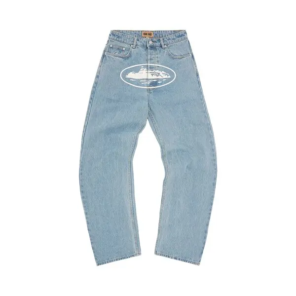 CORTEIZ Alcatraz Baggy Jeans - Blue