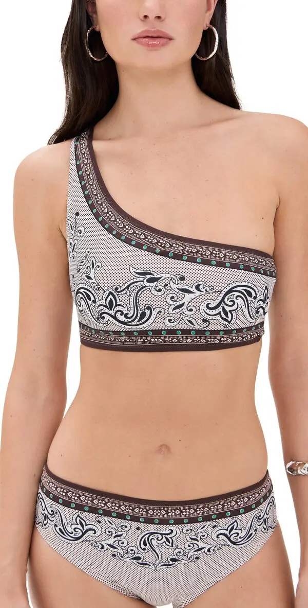 La DoubleJ One-shoulder Printed Top - Mirage Place - Pi01