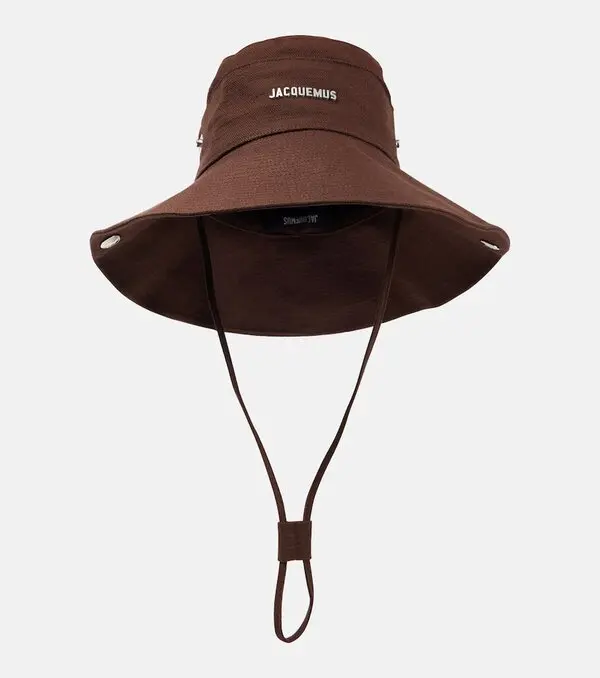 Jacquemus Le Bob Bucket Hat - Brown