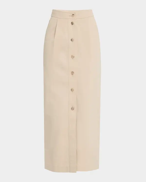 Emporio Armani Straight Midi Skirt