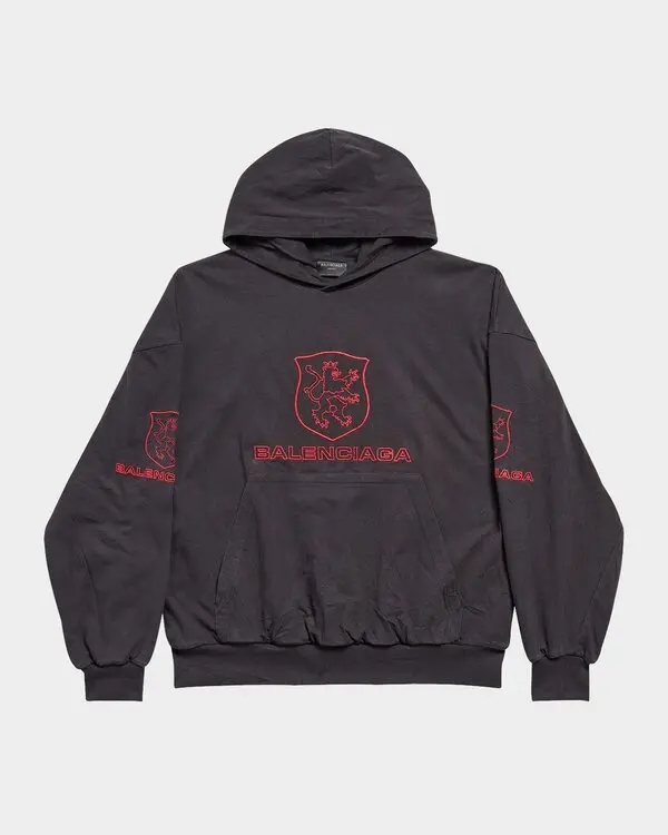 Balenciaga Crest Logo Hoodie