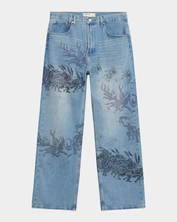 DOMREBEL Bootcut Jeans