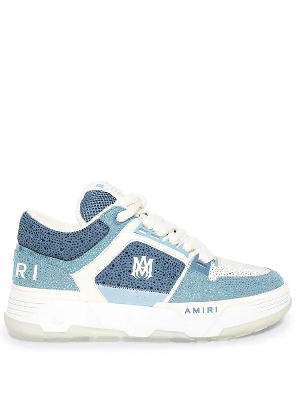 Amiri Ma-1 Crystal Sneakers - Blue