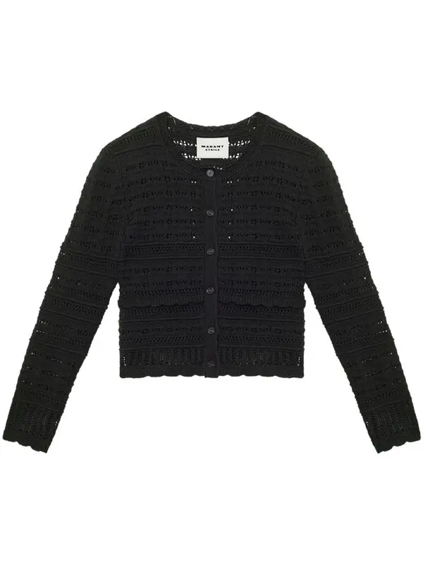MARANT ETOILE Ajaline Cardigan - Black