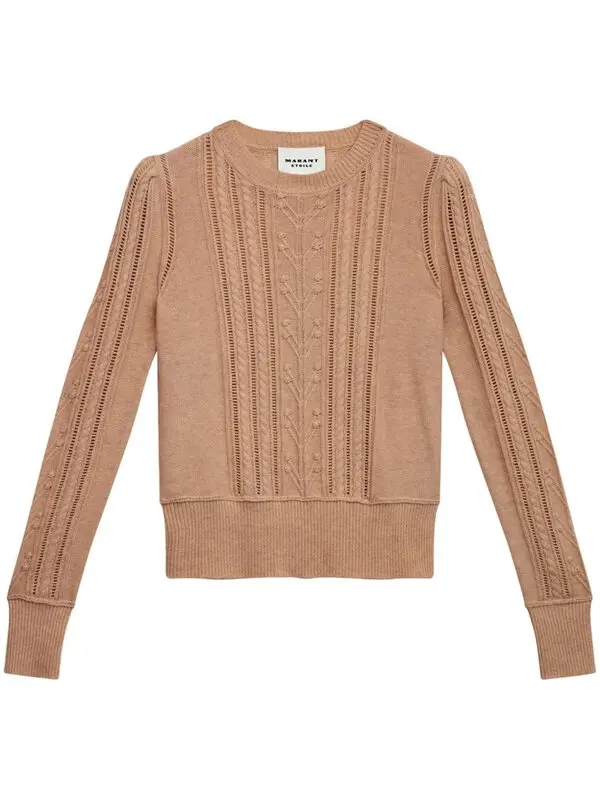 MARANT ETOILE Kalyn Sweater - Brown