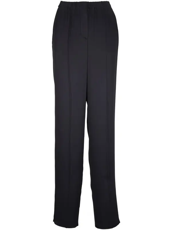 Giorgio Armani Bright Double Silk Satin Trouser