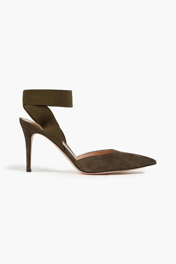 GIANVITO ROSSI Suede Pumps