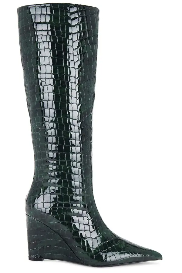 Retrofete Natassa Wedge Boot - Pine Croco