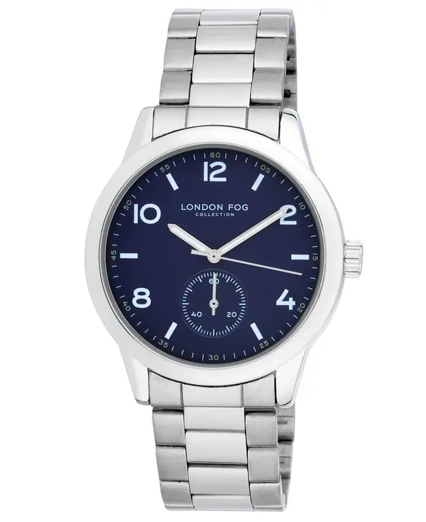London Fog Perth -tone Alloy Watch 42mm
