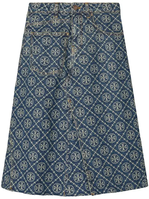 Tory Burch Denim Skirt