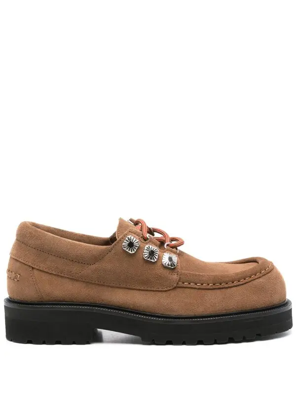 TOGA VIRILIS Studded Derby Shoes