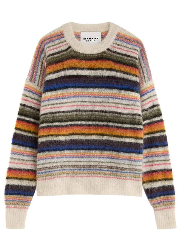 Isabel Marant Drussell Striped Jumper