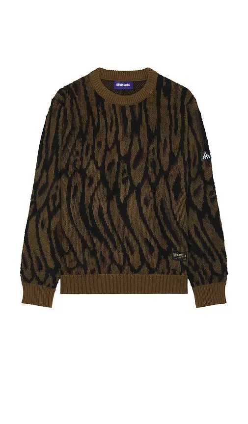 DEVA STATES Pantera Brushed Knit Sweater