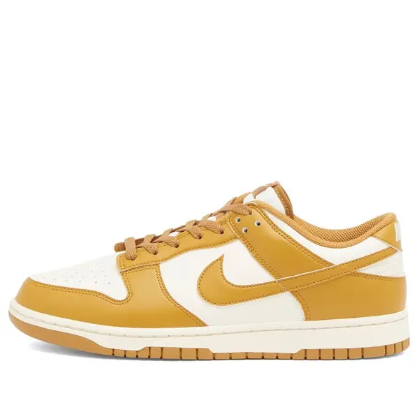 Nike Dunk Low Retro Sneakers - Ivory Wheat/white