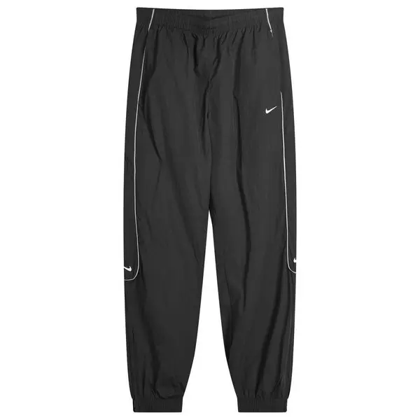 Nike Solo Swoosh Woven Track Pant - Black/white