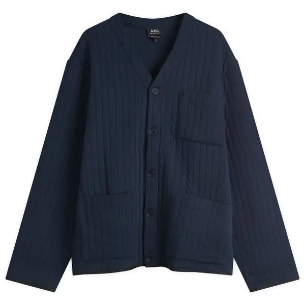 A.p.c. Leandre Pleat Stitch Cardigan