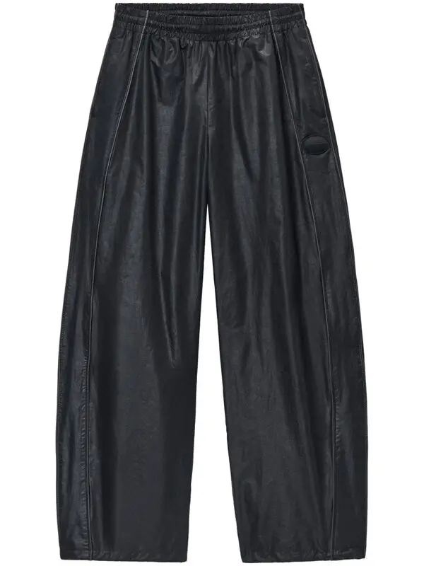 Alexander Wang Faux-leather Track Pants