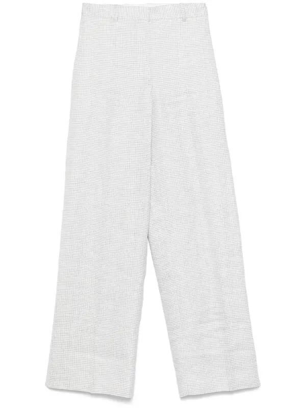 Theory Houndstooth-pattern Trousers
