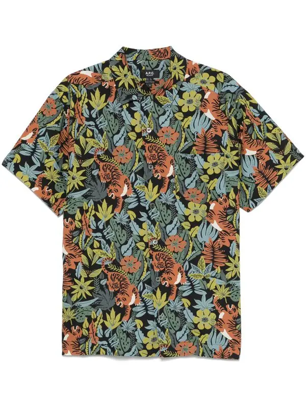 A.p.c. Roy Shirt - Blue