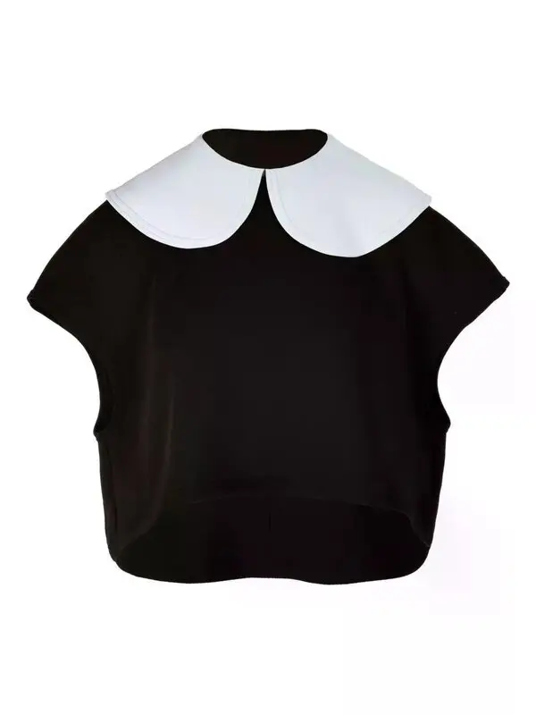 IOANA CIOLACU Orchid Top - Black