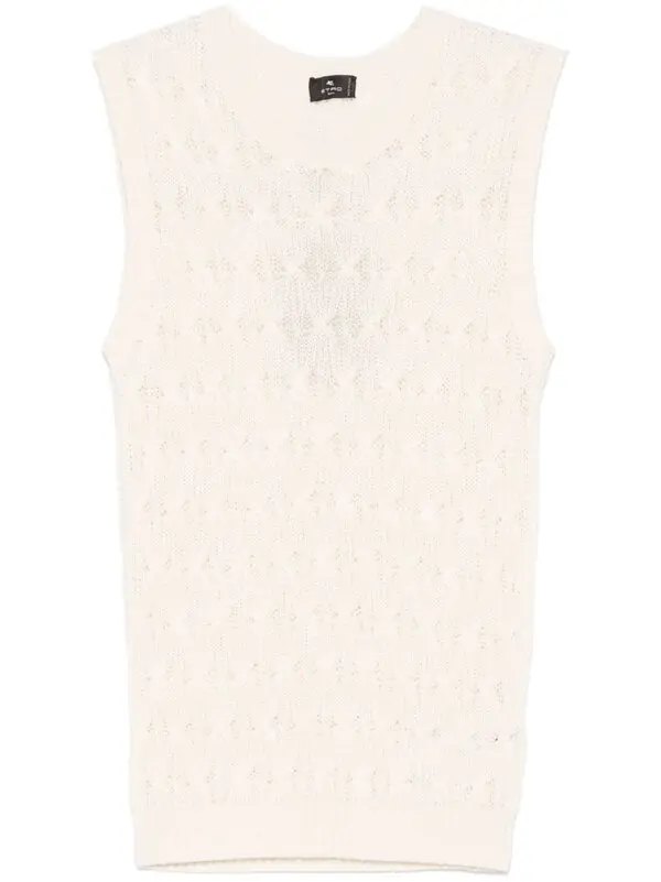 Etro Open-knit Vest